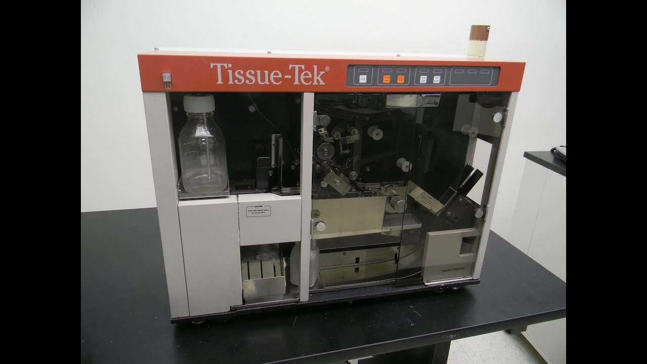 Miles Sakura Tissue-Tek SCA 4764 Glass Microscope Slide Coverslipper ...