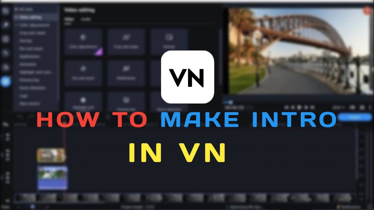 How to make Intro For YouTube | Vn Tutorial - YouTube