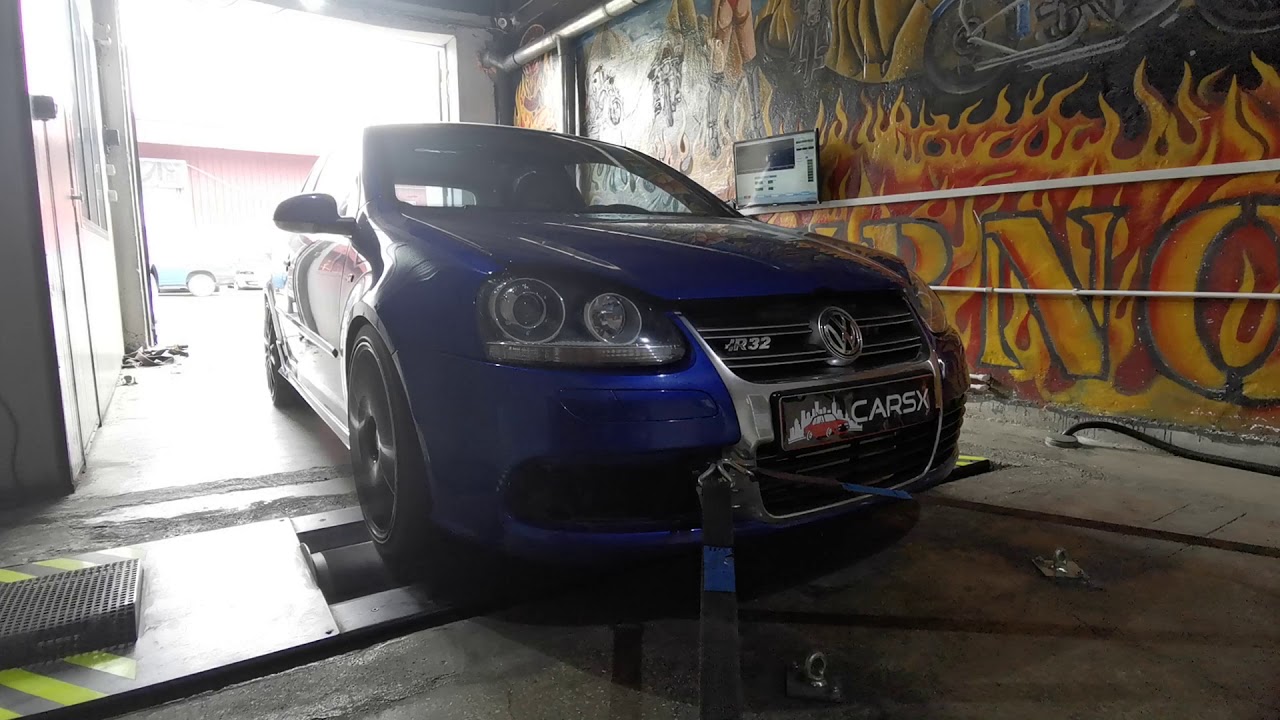 VW Golf 5 R32 Turbo DSG on dyno (523hp ) - YouTube