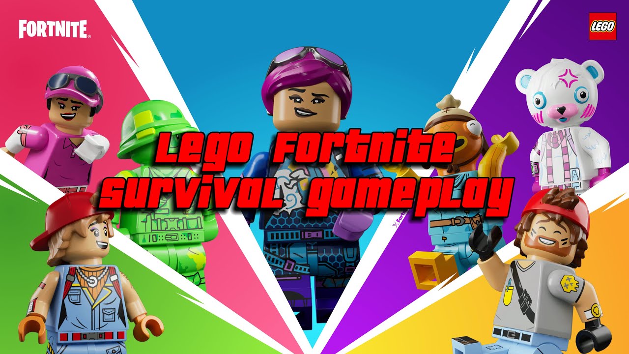 Crafting the Ultimate LEGO Fortnite Village! - YouTube