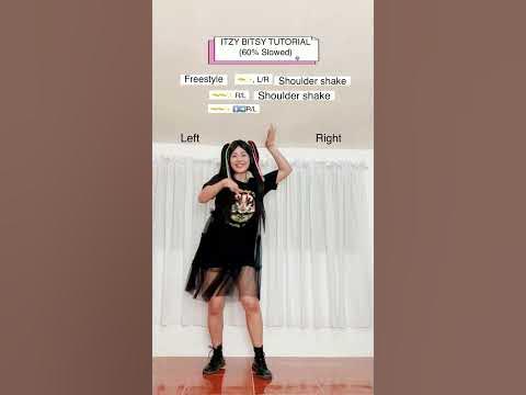 ITSY BITSY TIKTOK DANCE TUTORIAL #shorts - YouTube