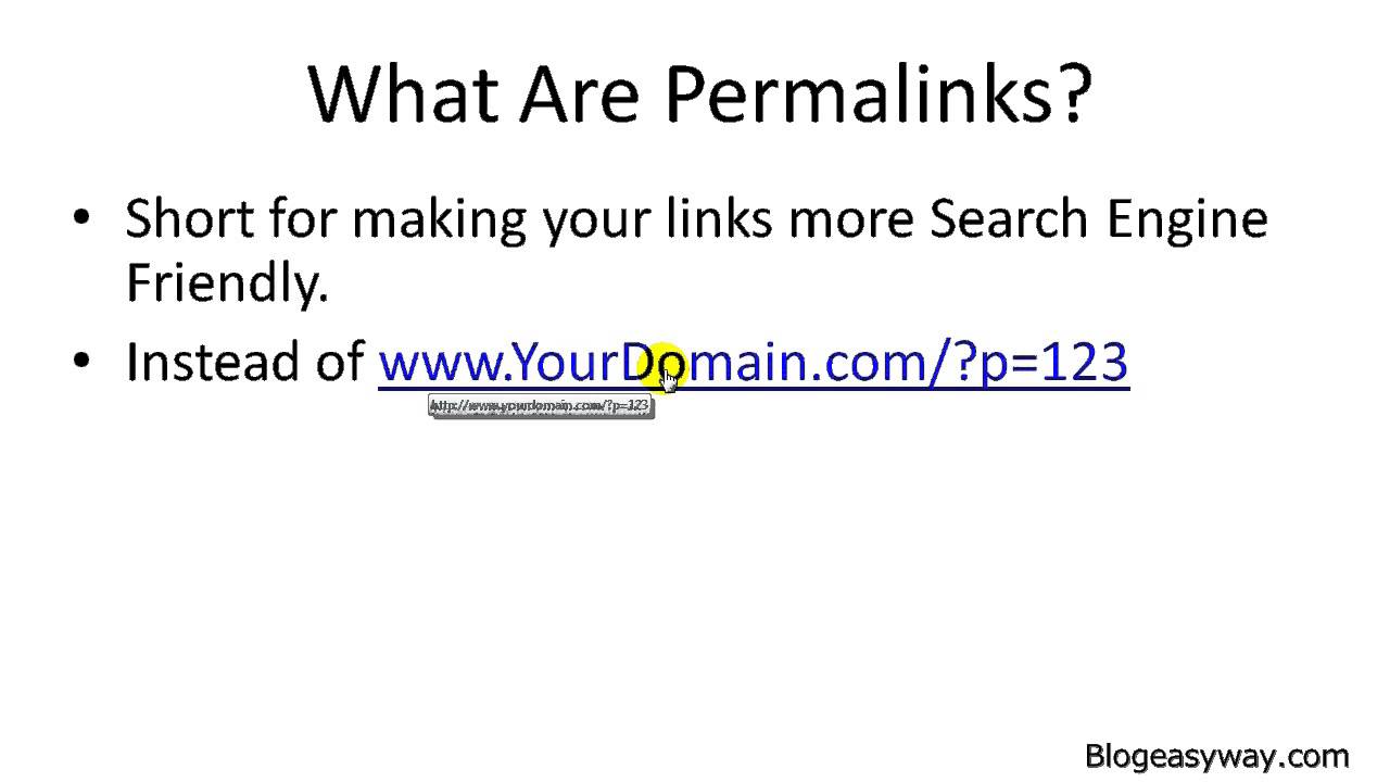 How To Change Wordpress Blog Permalinks Structure YouTube how-to-change-wordpress-blog-permalinks-structure-youtube