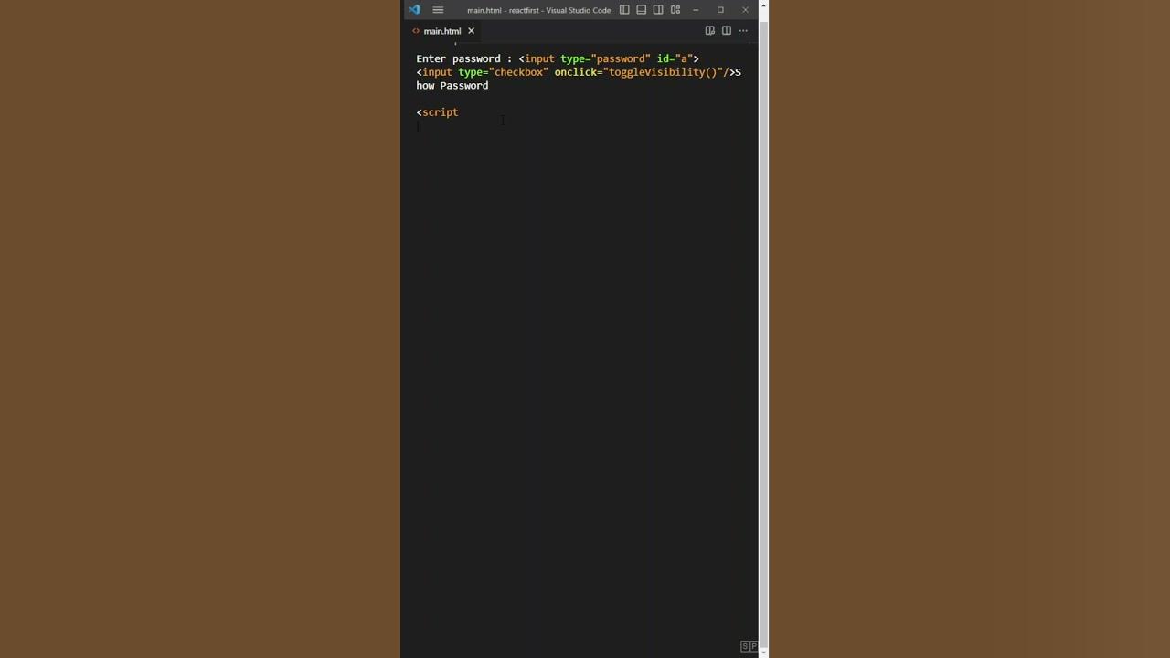 Showhide Password Toggle With Javascript With Source Code Javascript Javascripttutorials