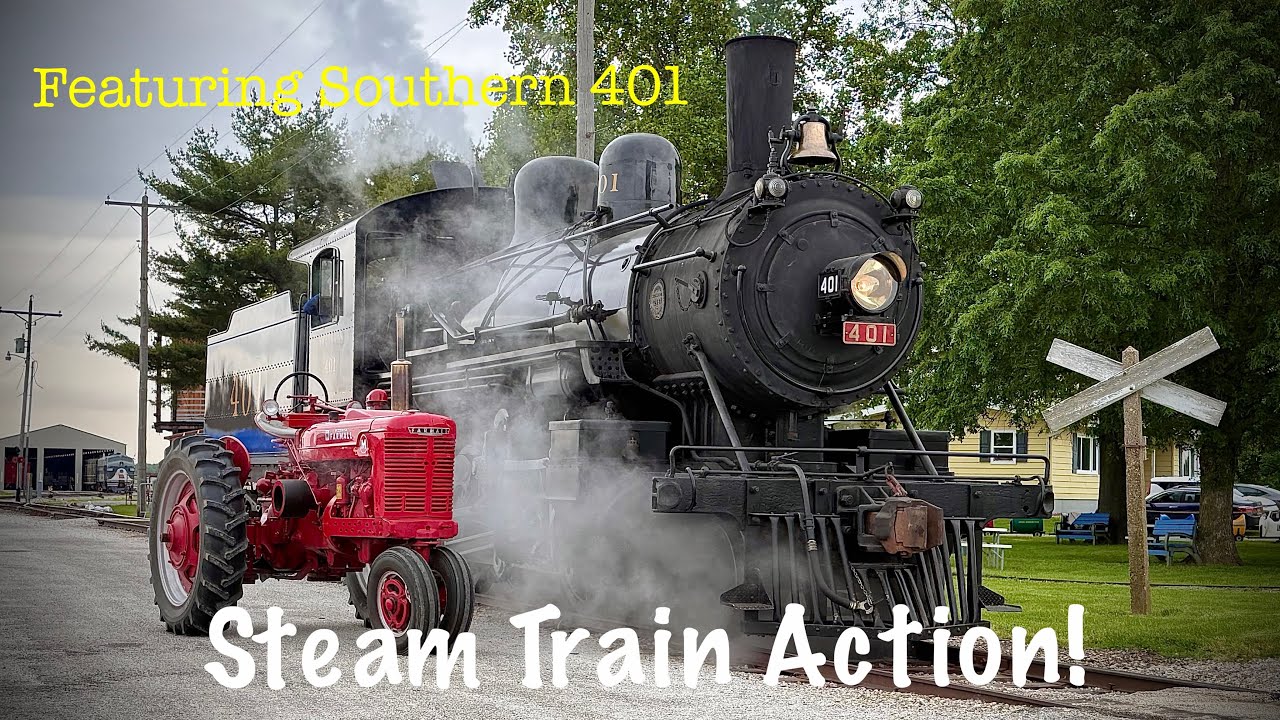 Steam Train Action! Featuring Southern Railway #401 at Steam and ...