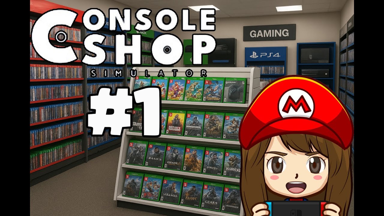 ¡ABRIMOS UNA TIENDA DE CONSOLAS! #1 | Console Shop Simulator | Gameplay ...