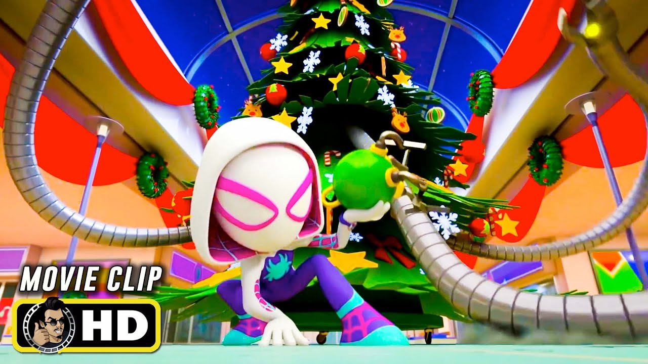 SPIDEY AND HIS AMAZING FRIENDS Clip - "Christmas Fight" (2021) Marvel ...