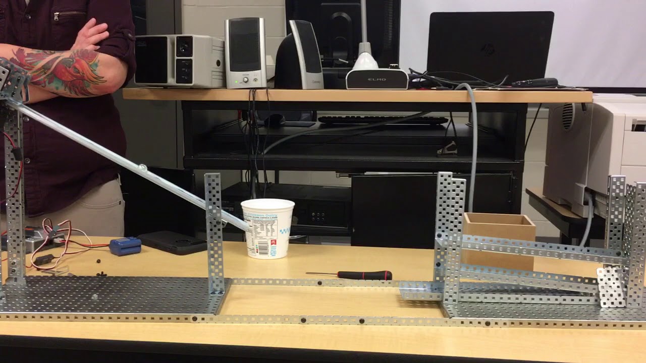 PLTW Marble Sorter Test #3 - YouTube