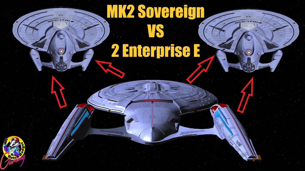 Sovereign MK2 VS 2 Original Sovereign Class - Star Trek Starship ...
