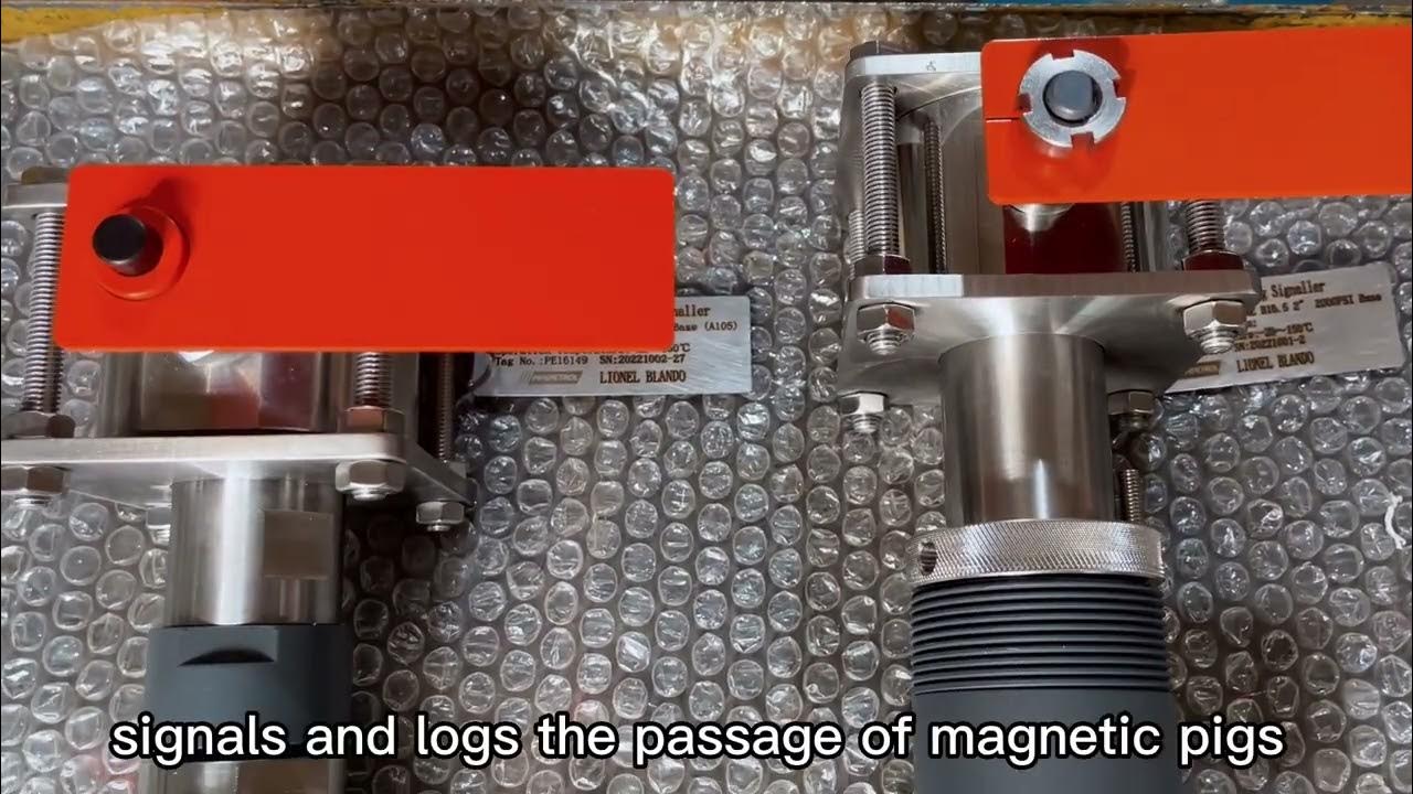 Intrusive Ajustable Pig Indicator Customized Pig Signaller！ - YouTube