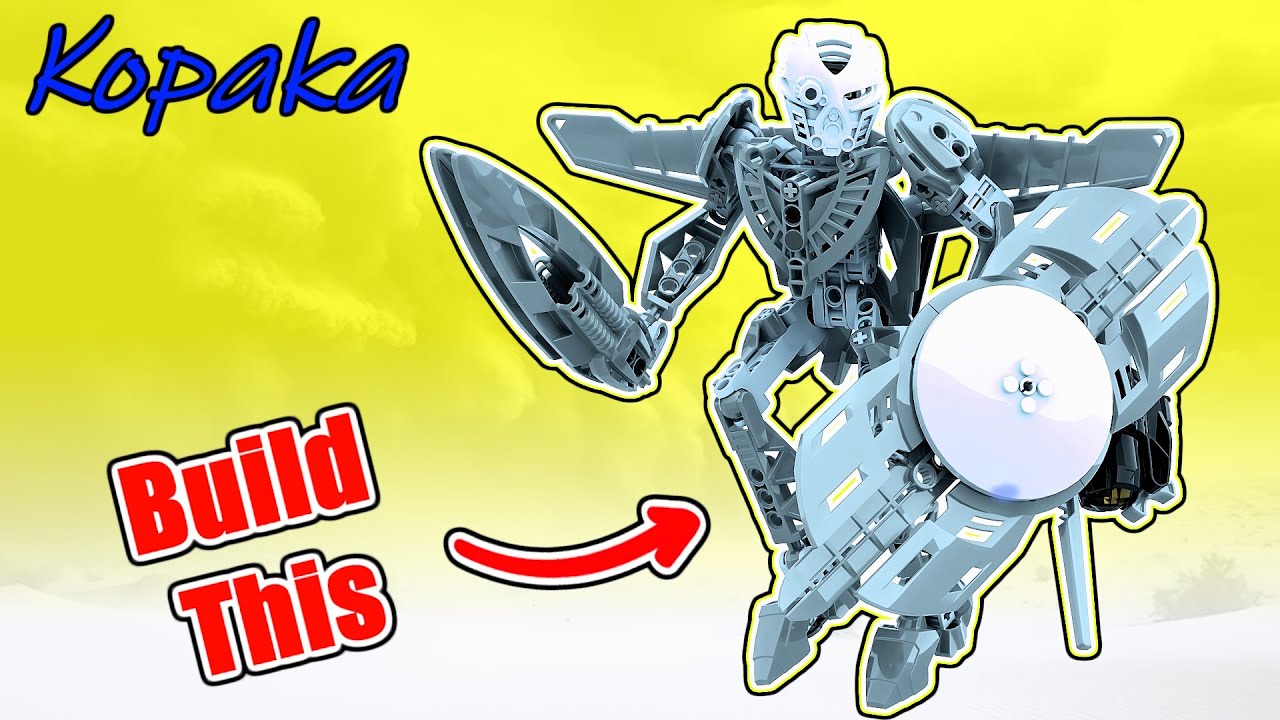 MOC Build: Kopaka Mistika Tutorial - YouTube
