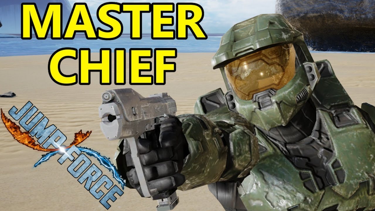 JUMP FORCE MASTER CHIEF | Jump Force PC Mods - YouTube