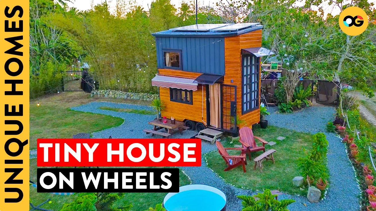 Weird Homes Wheels This Hobbit Treehouse On Wheels Offers Unique Tiny