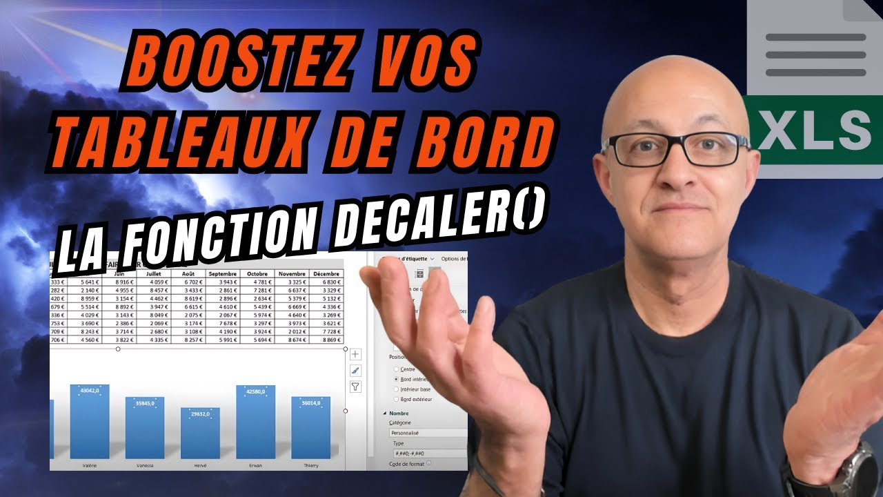 Tableau De bord Avec Des Fonctions Excel : Fonction DECALER Et Autres ...
