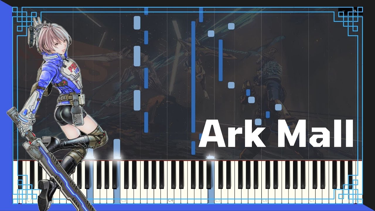 Ark Mall - Astral Chain [Exploration + Combat Phase] || Piano Synthesia ...