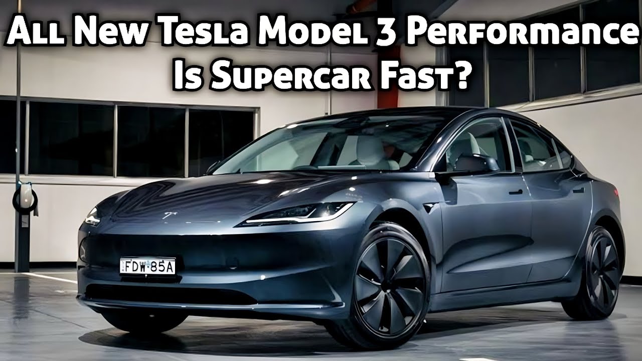 All New Tesla Model 3 Performance Could Be Supercar Fast! | Tesla Model ...