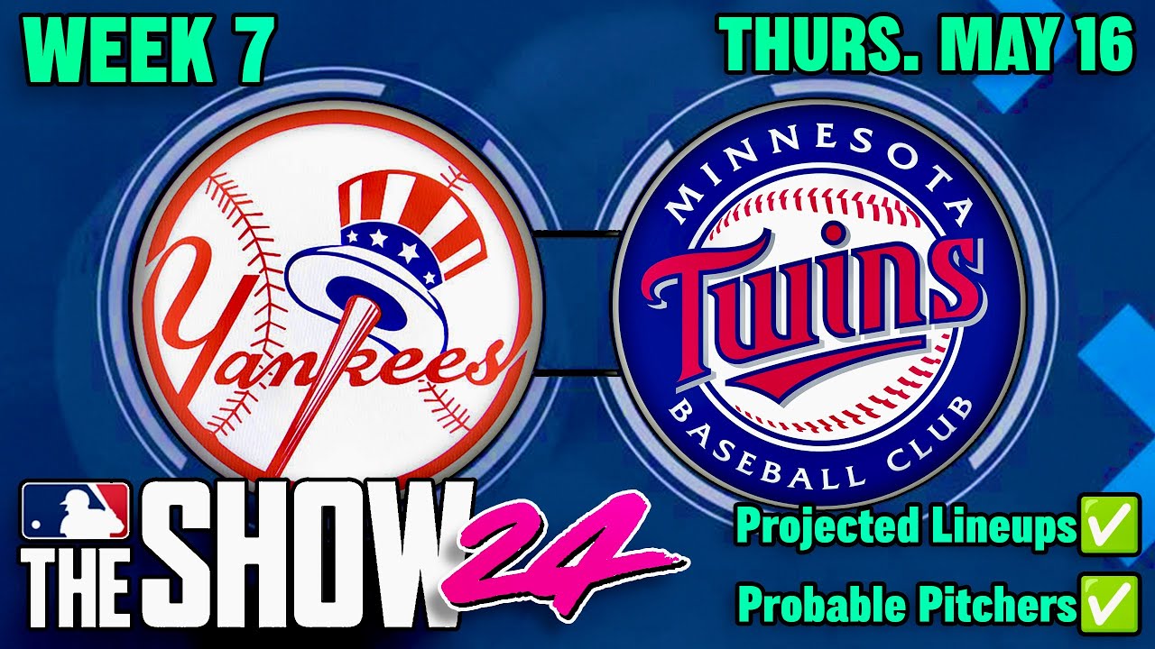 🔴 MLB | Regular Season - Week 7 | New York Yankees @ Minnesota Twins ...