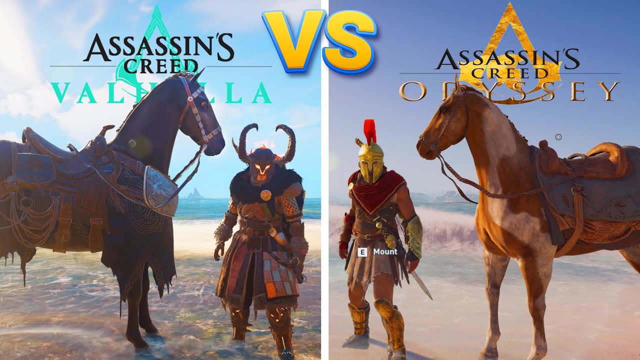 Assassin's Creed Vs Odyssey Assassin's Creed Valhalla Details And ...