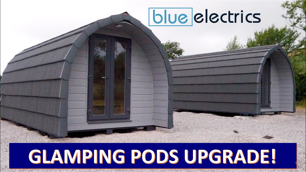 ⚡ Upgrading electrical install to glamping pods - YouTube