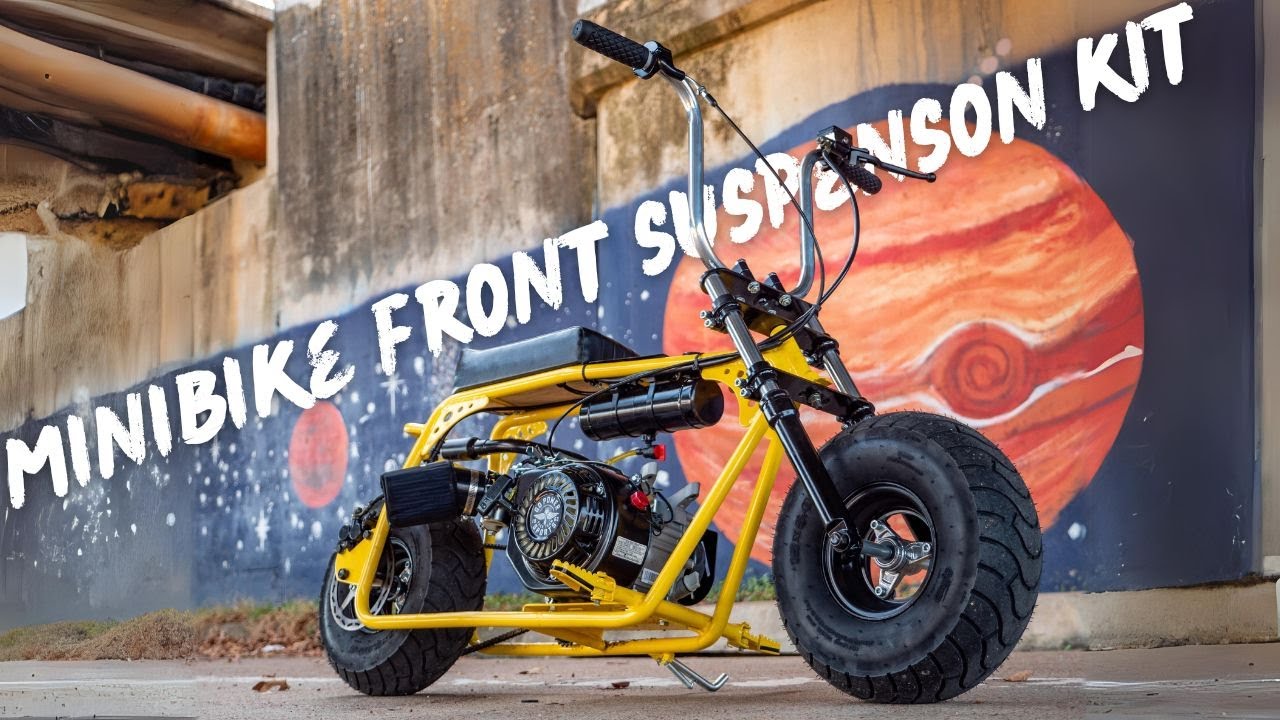 Upgrade With The Minibike Front Suspension Kit | Product Video - YouTube