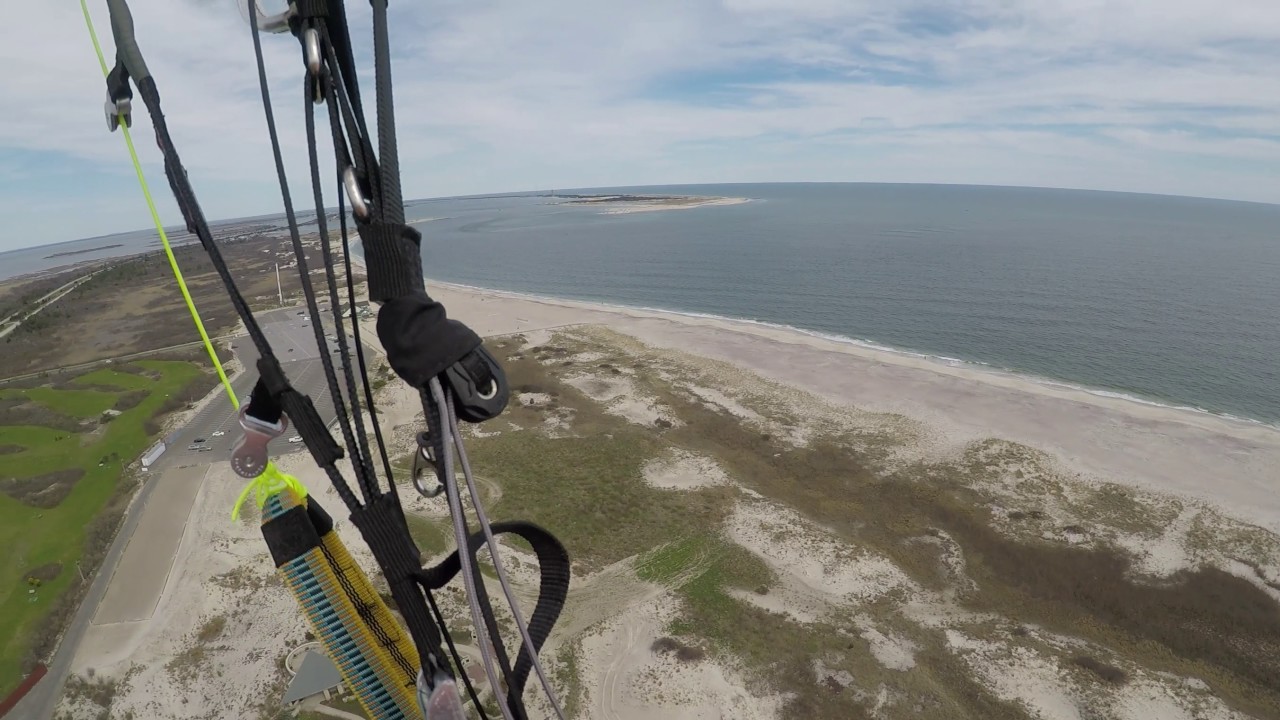 Paragliding gopro video first solo - YouTube