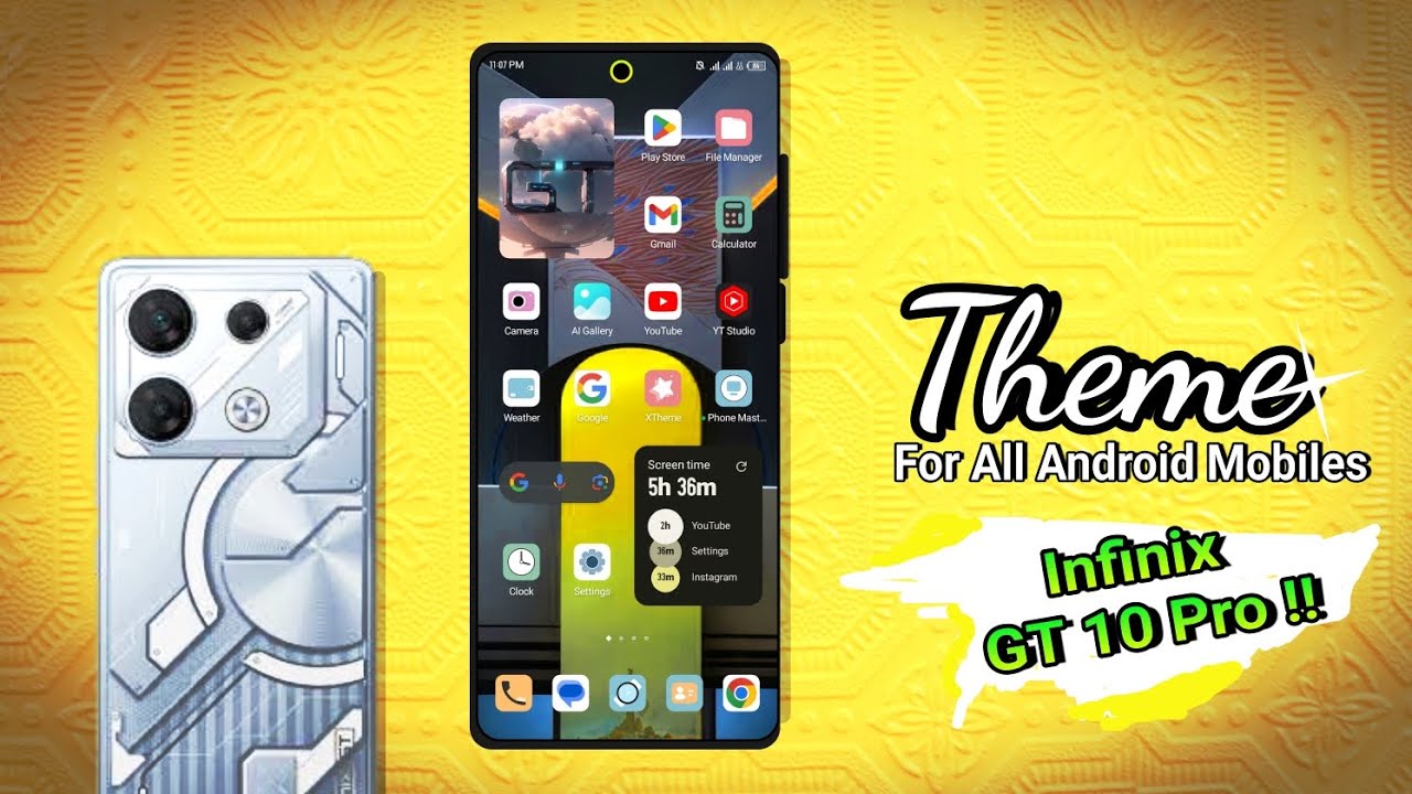 Infinix GT 10 Pro| Infinix GT 10 Theme for all Android Mobiles - YouTube