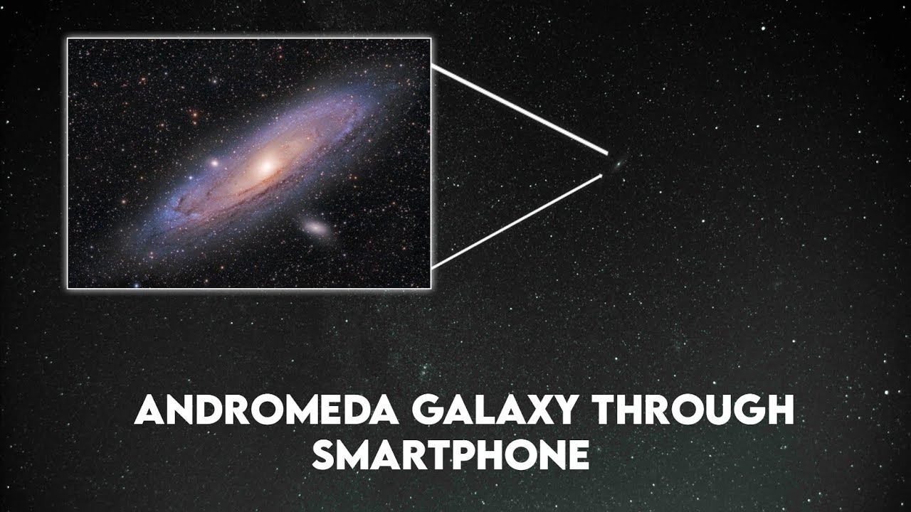 I Captured Andromeda Galaxy Through My Smartphone! | Last Video Of 2023 ...