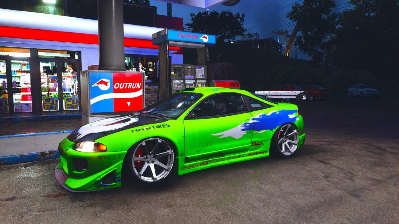 Mitsubishi Eclipse Brian O'Conner - NFS Unbound - YouTube