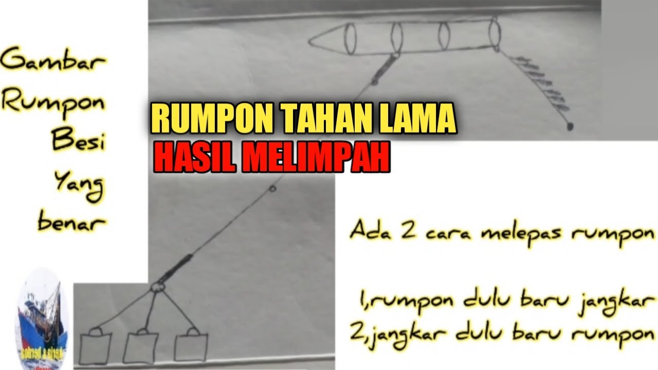 GAMBAR RUMPON IKAN DI LAUT DALAM - YouTube