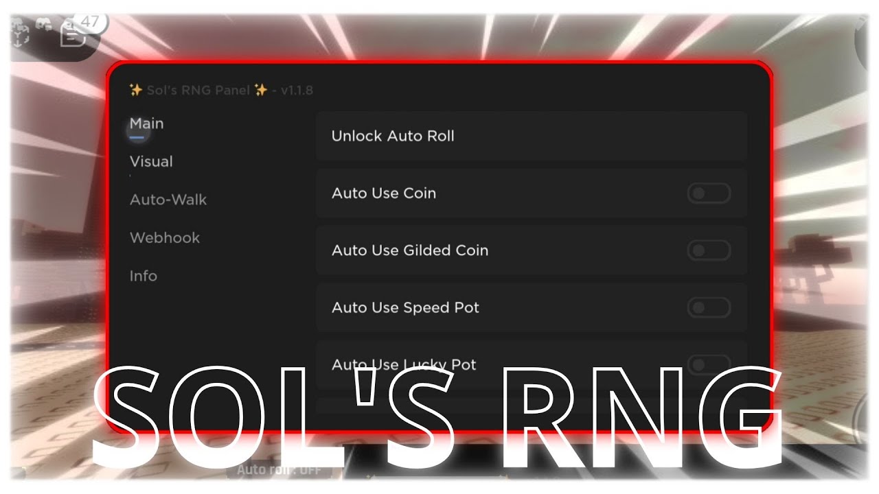 [NEW] SOL'S RNG SCRIPT! | ESP ITEM | AUTO ROLL | ANTI AFK | AND MUCH ...