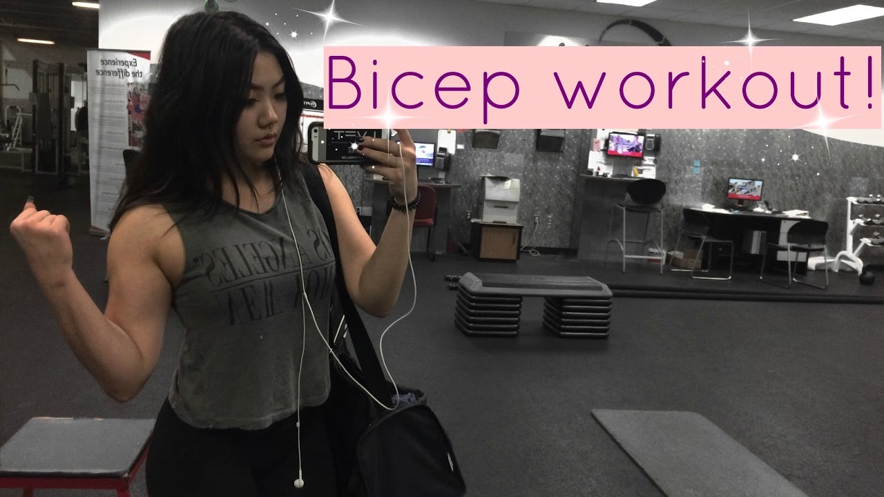 Easy & Simple Bicep Workout! - YouTube