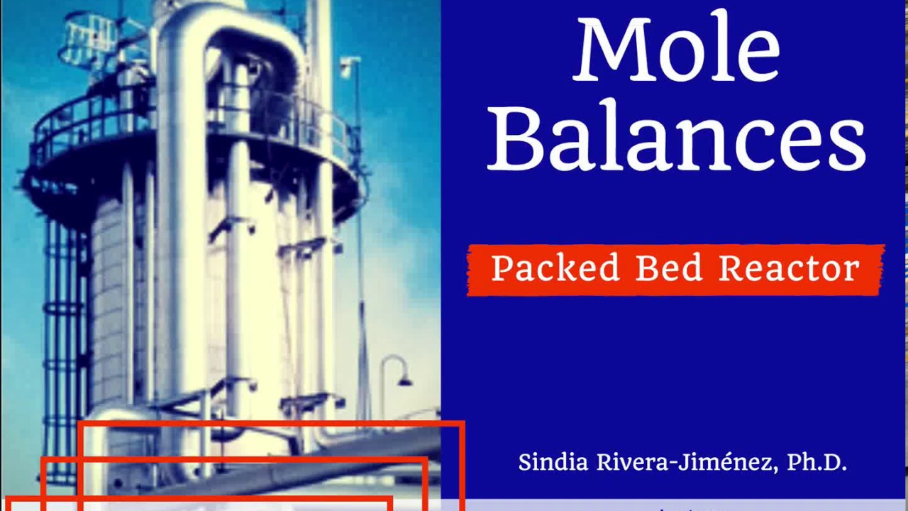 Mole Balance for Packed-Bed Reactor (PBR) - YouTube
