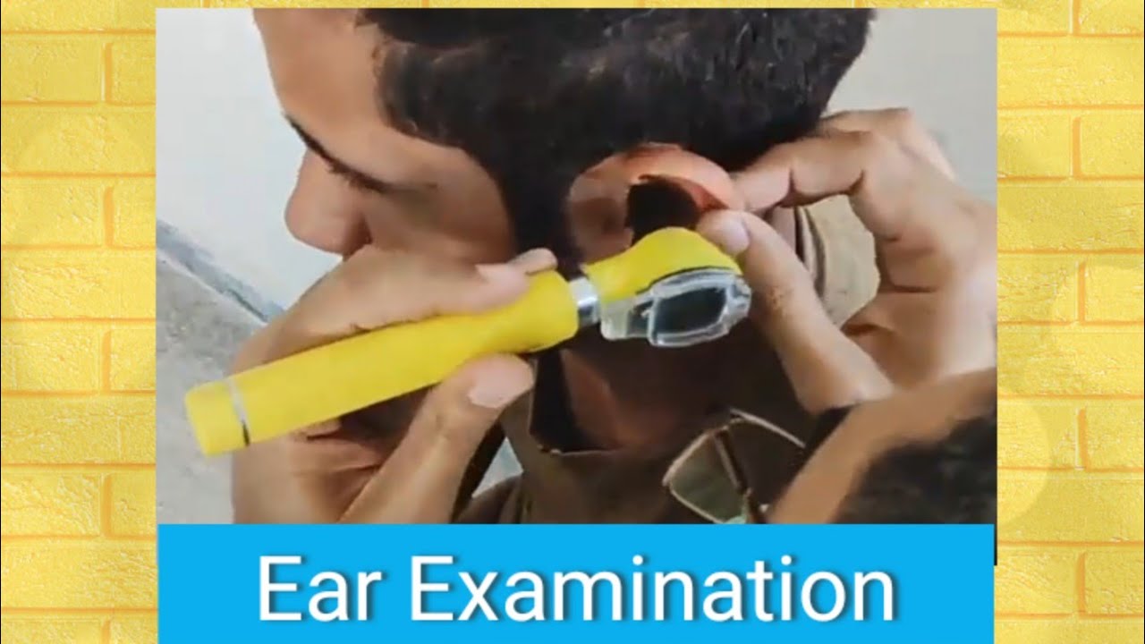 Examination of Ear. - YouTube