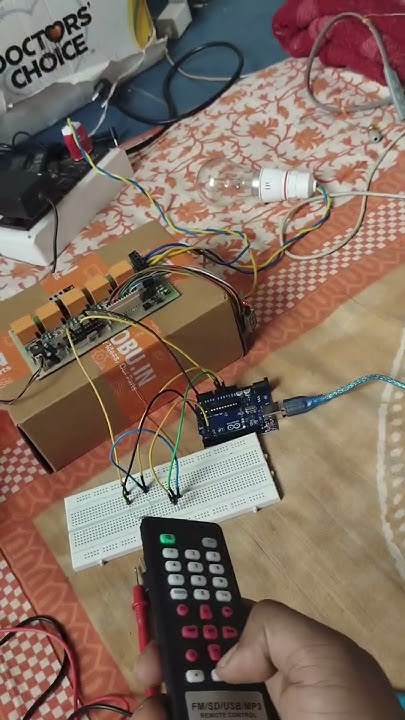 ac dimmer using arduino UNO , fan speed control with remote , with out noise #arduino # ...