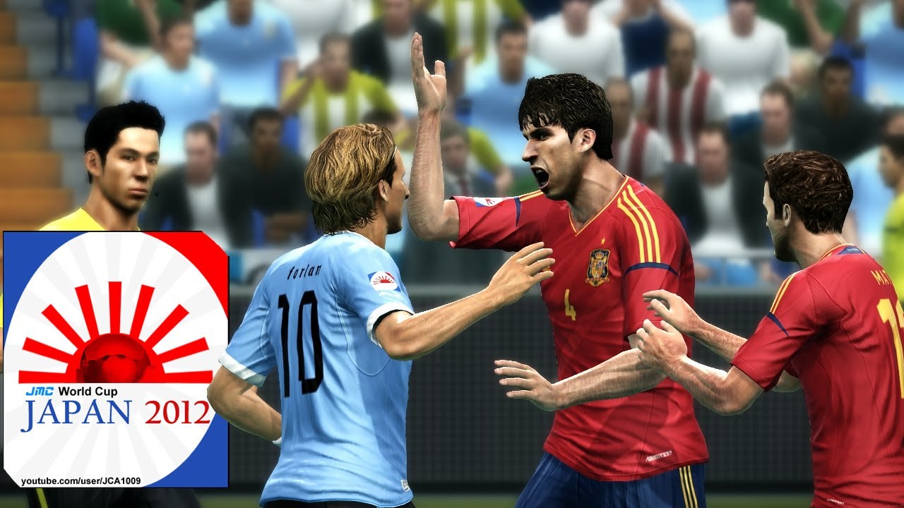PES 2012 - WC Japan 2012 - Uruguay vs. Spain - YouTube