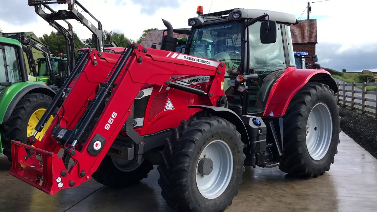 2014 massey ferguson 6612 essential dyne 4 - YouTube