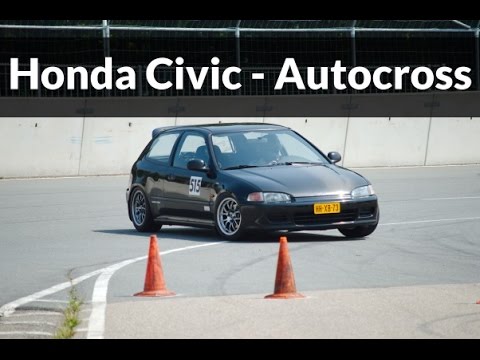 Autocross Honda Civic (WIMEDO) - YouTube