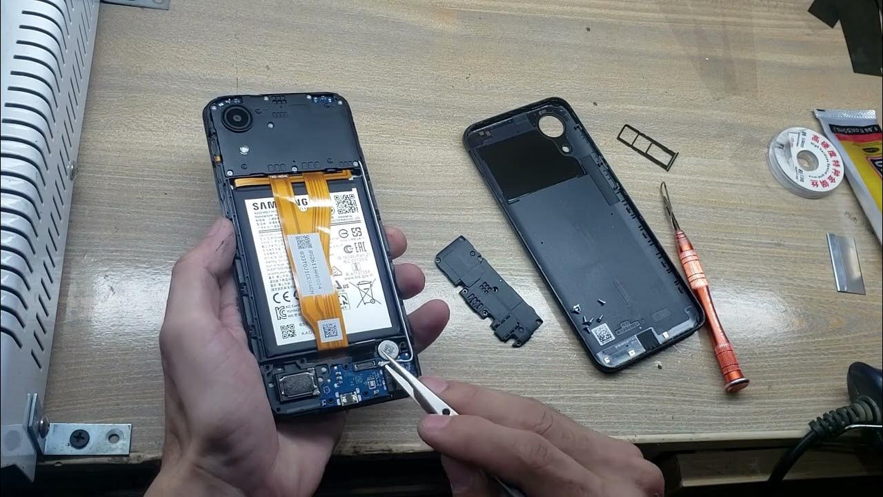 Galaxy A032F Charging Problem - Galaxy A03 Core Charging Solution - YouTube