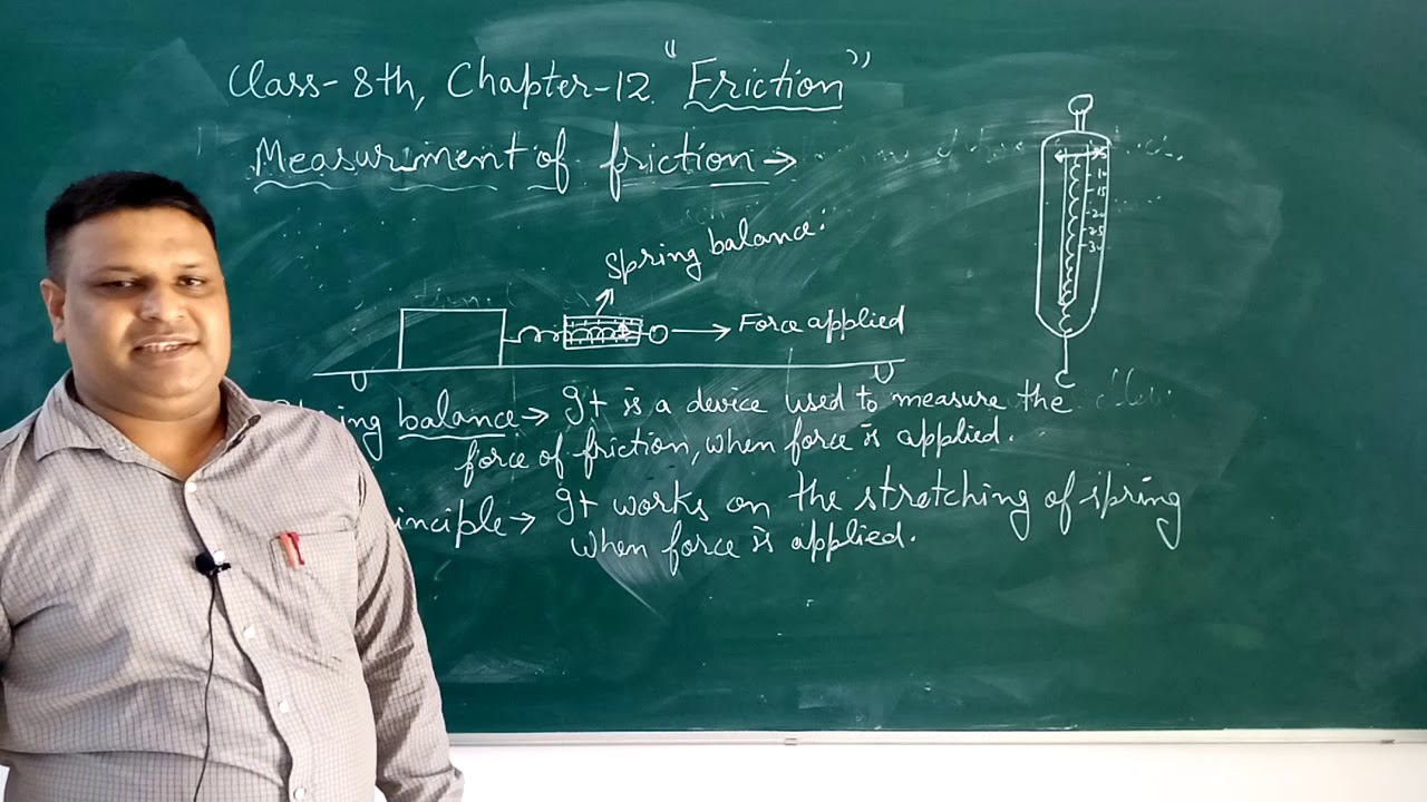 Friction, Class 9th&8th - YouTube