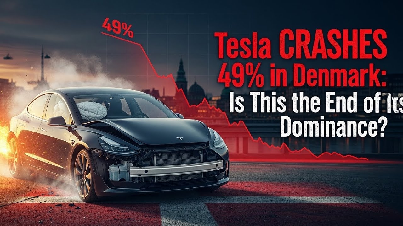 Tesla CRASHES 49% in Denmark: Is This the End of Its Dominance? - YouTube