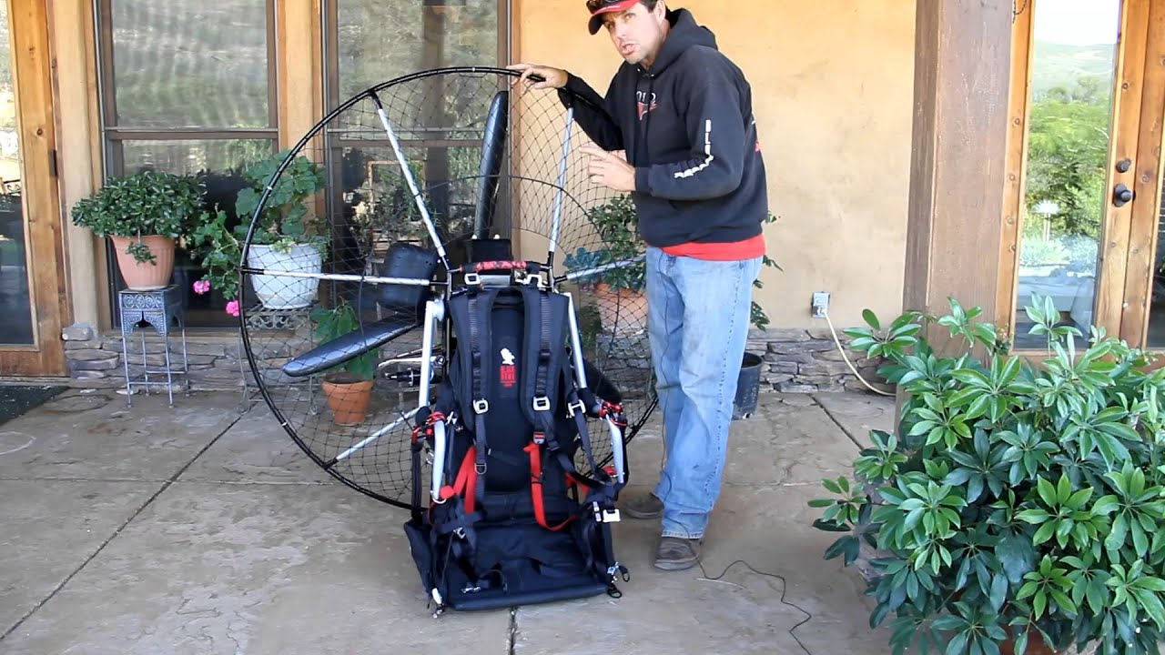 Paramotor Review: Blackhawk's NEW Kestrel Powered Paraglider Frame ...