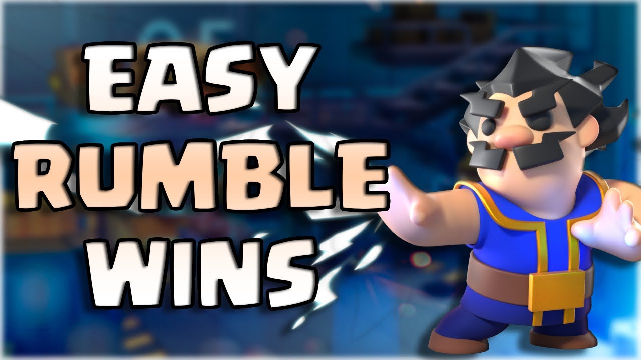 HOW TO GET EASY RUMBLE WINS IN CLASH MINI! - YouTube