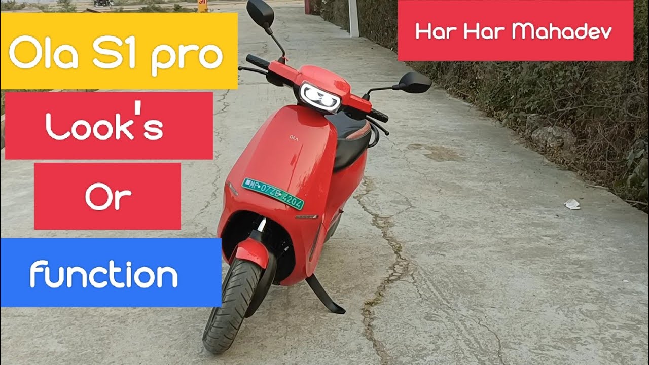 ola S1 pro look's and function// E sab koi bhi nhi batata jo mene bata ...