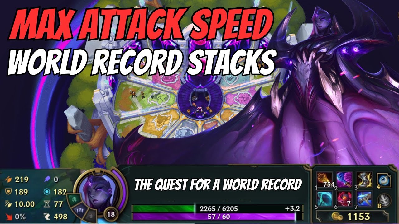 Stackasaurus Bel'Veth Gets To MAX Attack Speed With EASE!! Stack Record ...