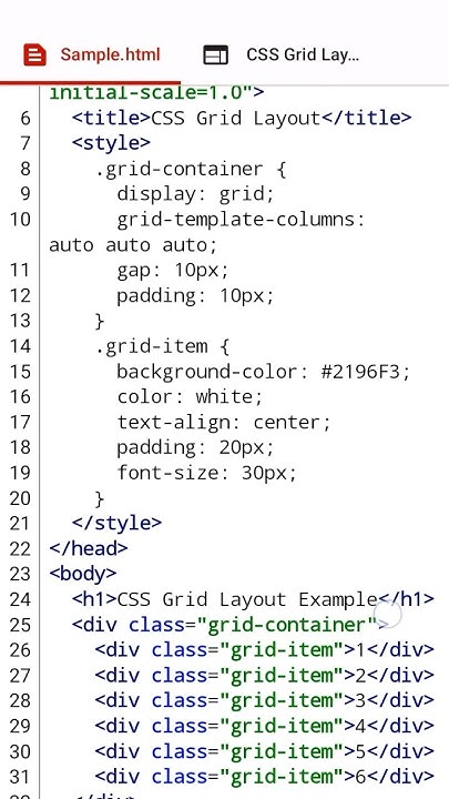 CSS Grid Layout. Two dimension based grid-layout. #programming #coding #javascript #css #html ...
