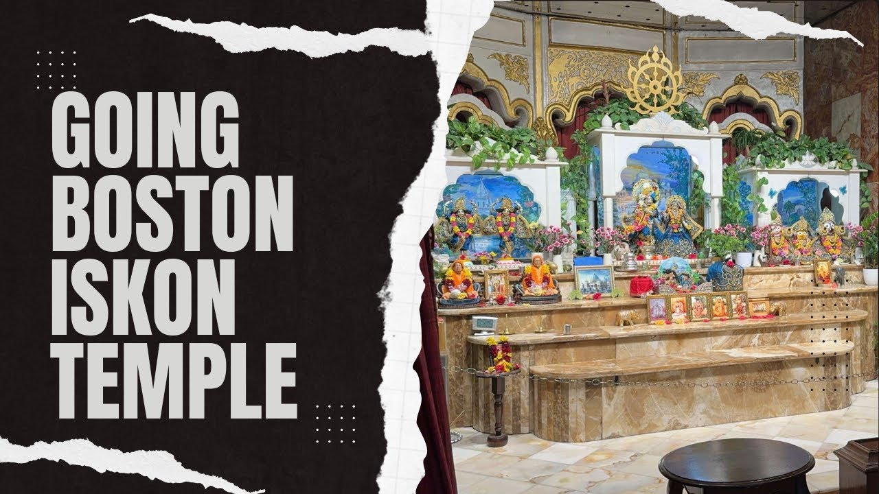 just a normal day going Boston Iskcon Temple - YouTube