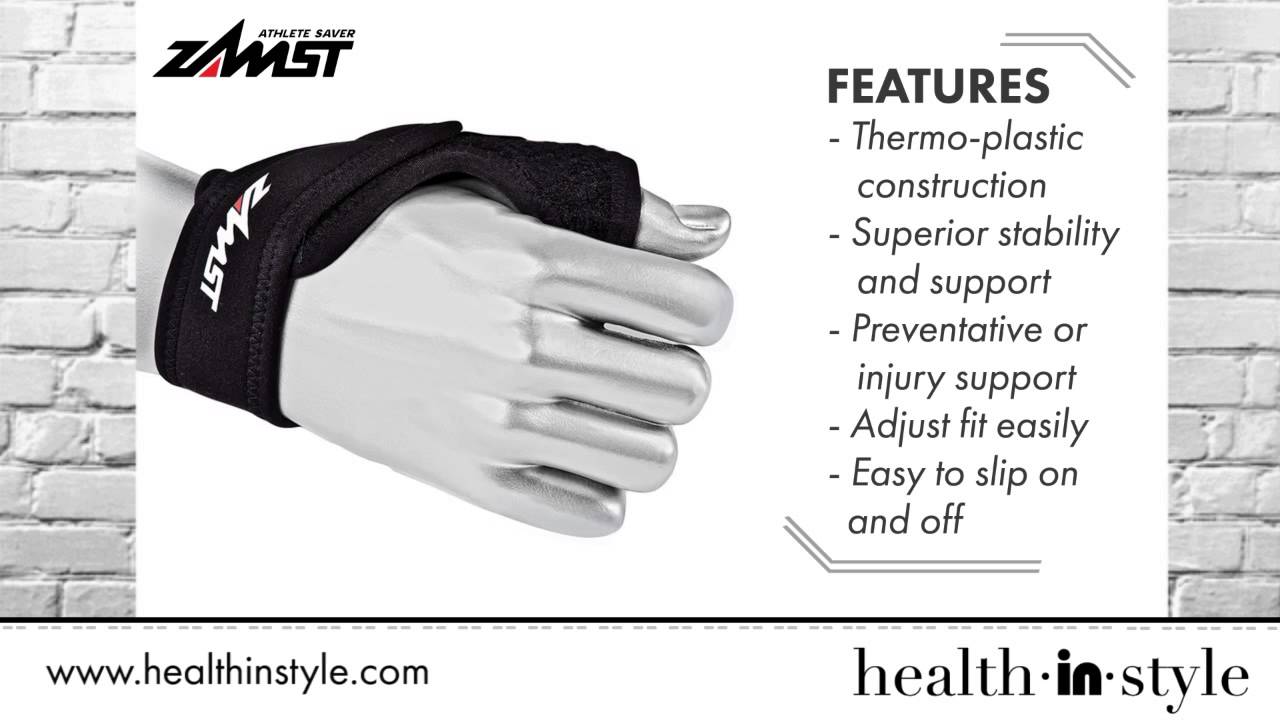 Zamst Thumb Guard Support Brace - YouTube