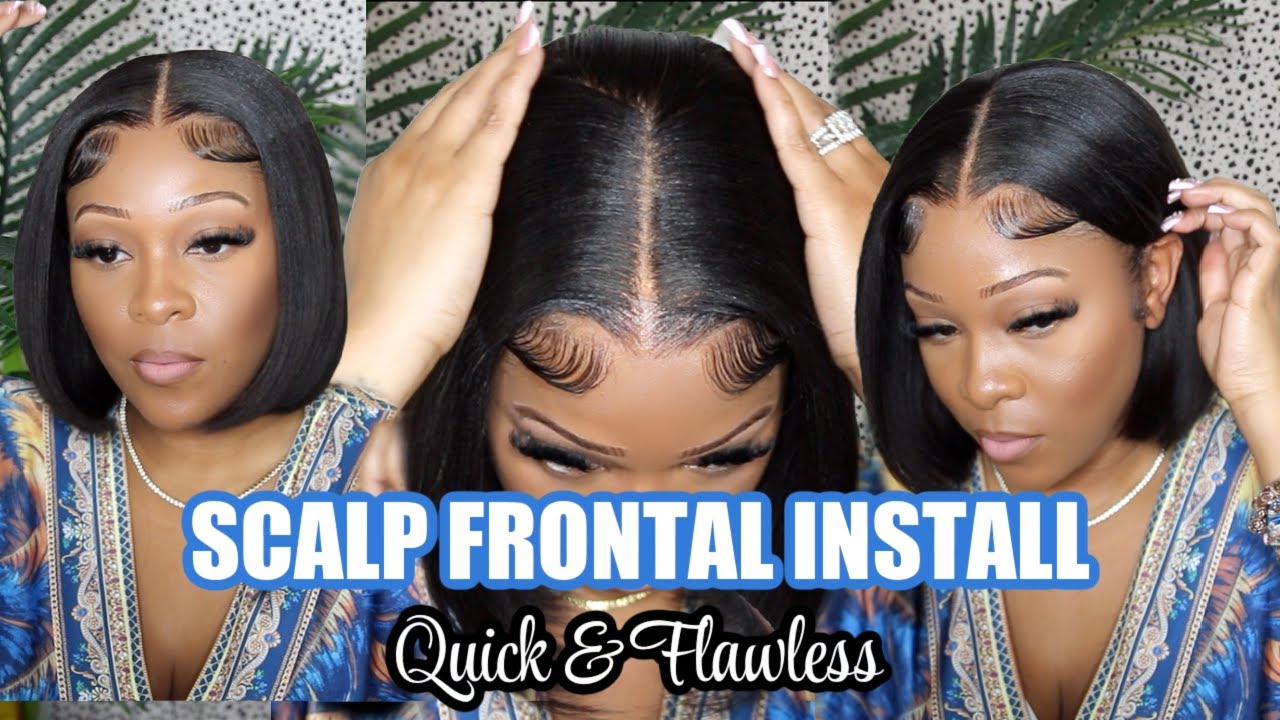 Must Have 🔥Yaki *New Air Lace* BOB Wig Anytime! Super Real Super ...