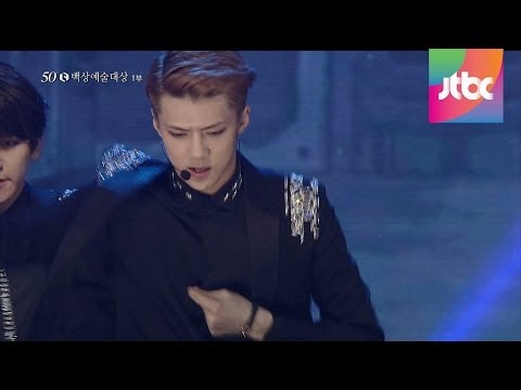 EXO-K Celebratory Performance at the 50th Baeksang Arts Awards Part 1