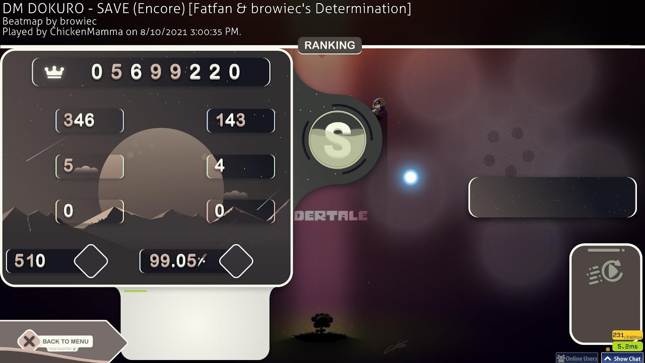 osu! | FC SAVE (Encore) by DM DOKURO - 266pp - YouTube