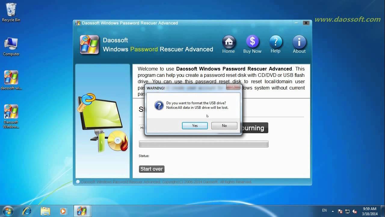 How to Modify/Change Windows Server 2003 Password - YouTube